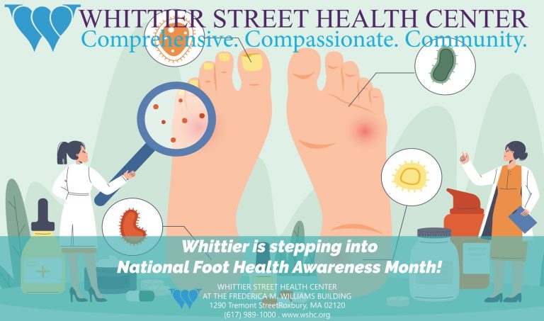 National Foot Health Awareness Month - Whittier Street Health Center ...