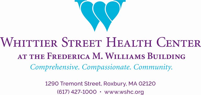 WSHC Logo with Address Centered - Whittier Street Health Center ...